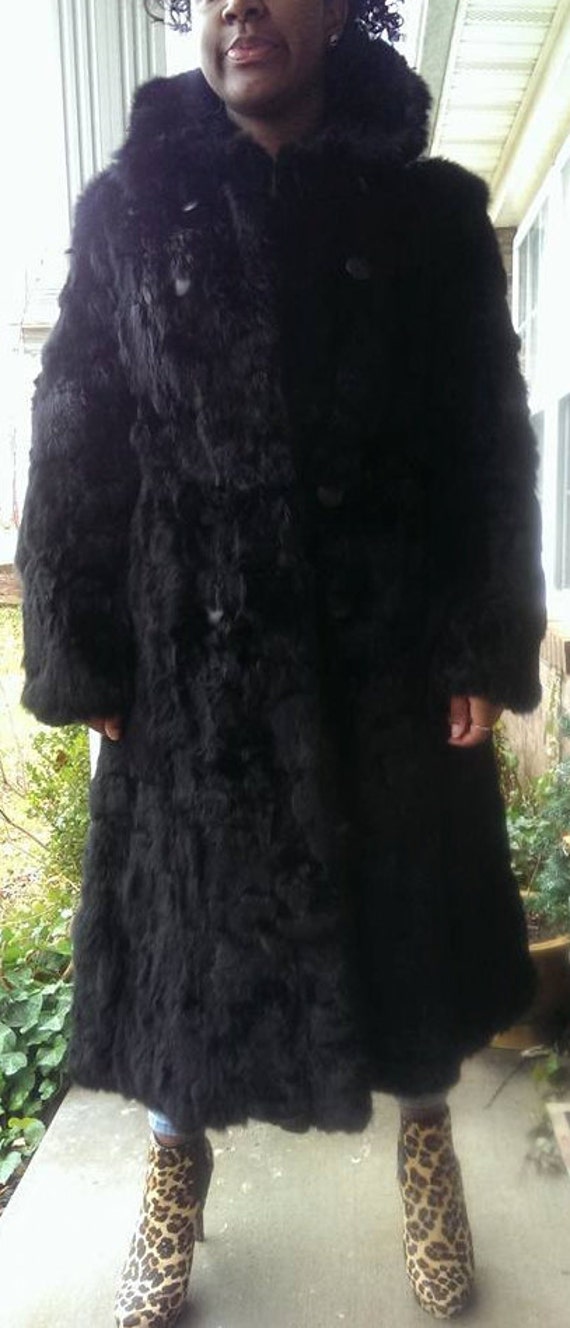 Black Rabbit Fur - Gem