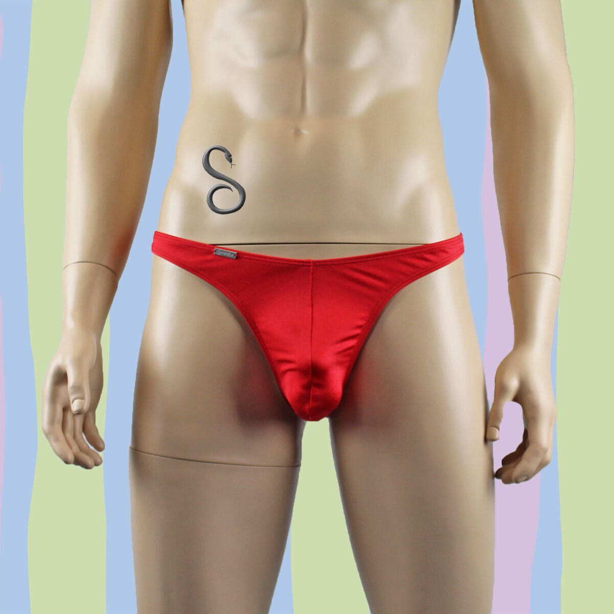 Mens Lycra G String Thong Underwear Lingerie Red Plus Other Etsy