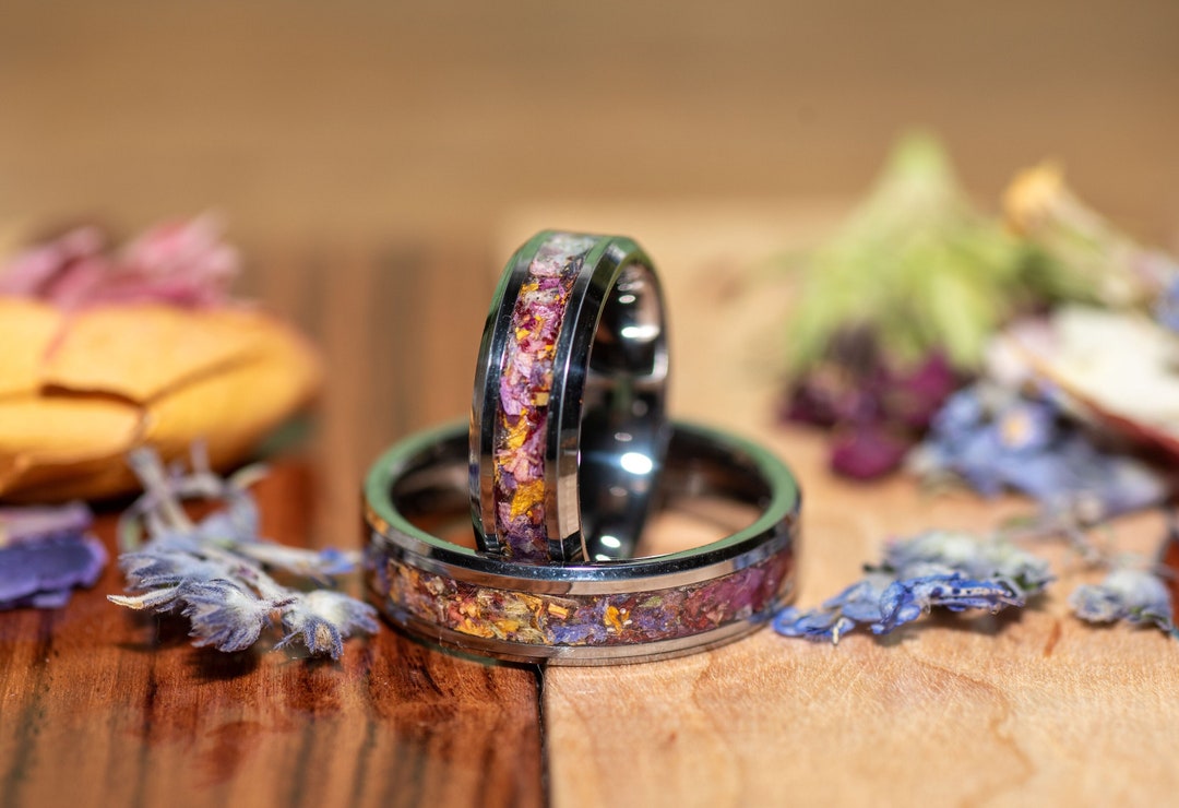 Custom Flower Ring. Flower Preservation Ring. Send in Your Flowers ...