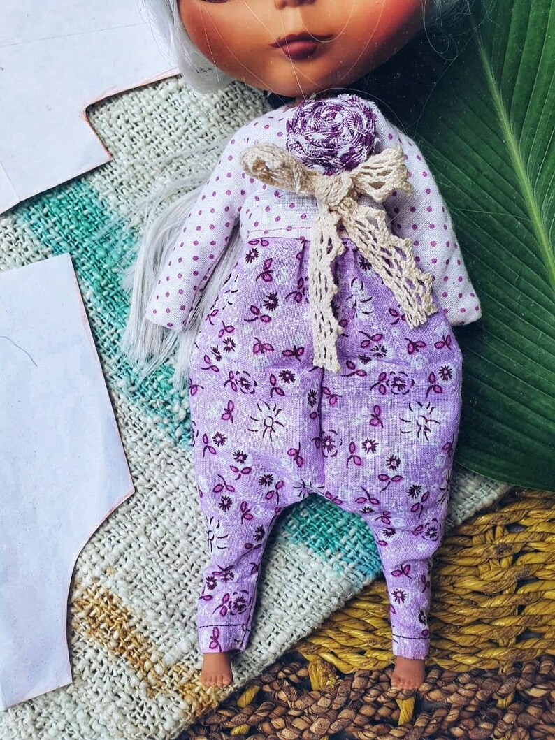 Blythe Doll Pattern Pdf And Video Tutorial Blythe Doll Etsy