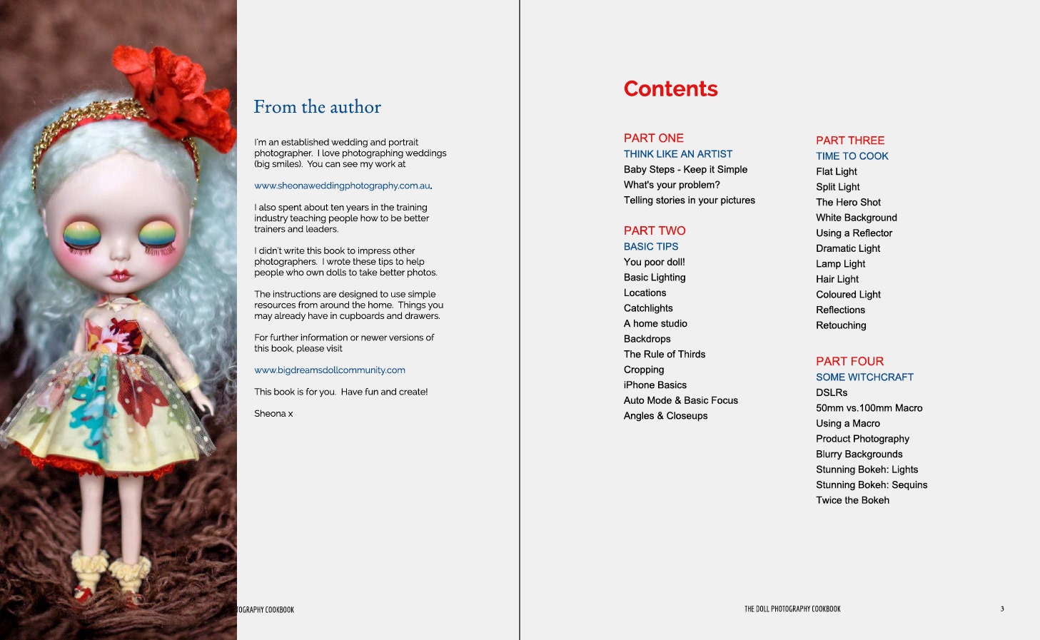 The Doll Photography Cookbook (PDF). Tips, Tricks, Tutorials. Blythe ...