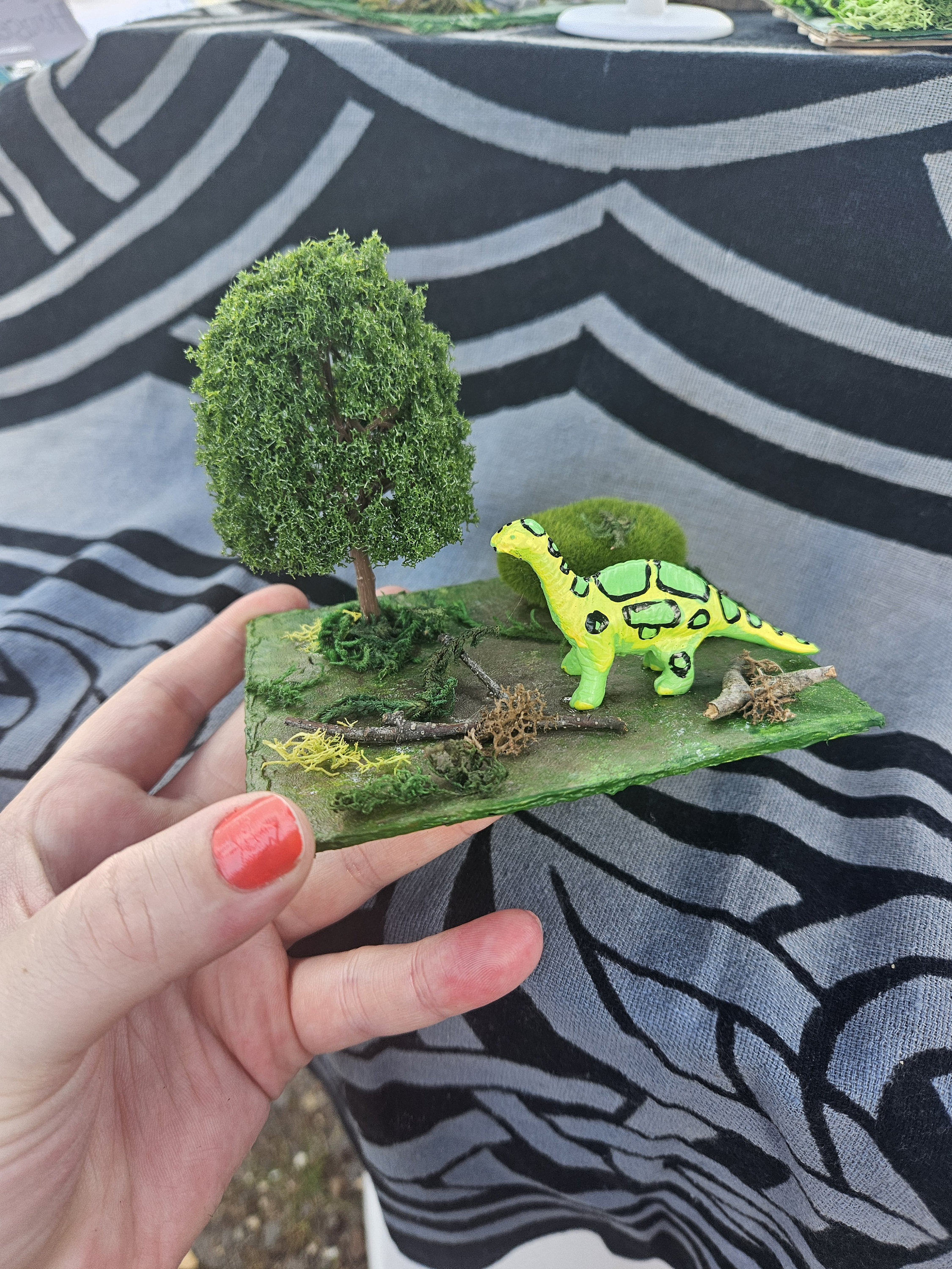 Vintage Dino Bronti Diorama - Etsy