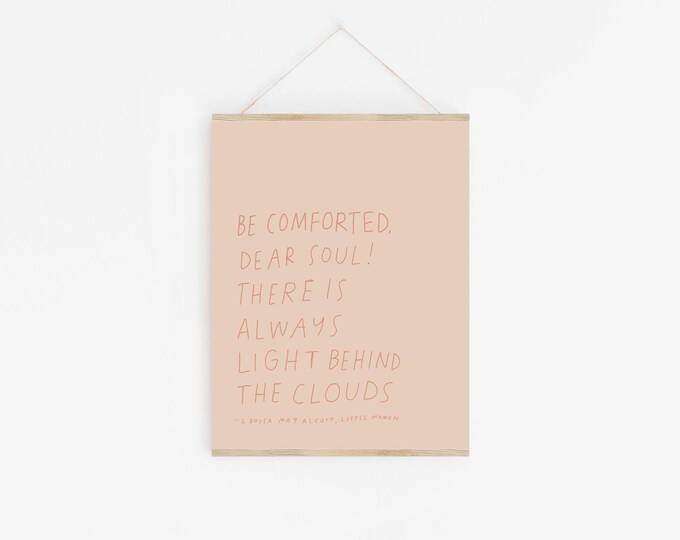 Be Comforted Dear Soul INSTANT DOWNLOAD 11x 14 Digital Print Little ...