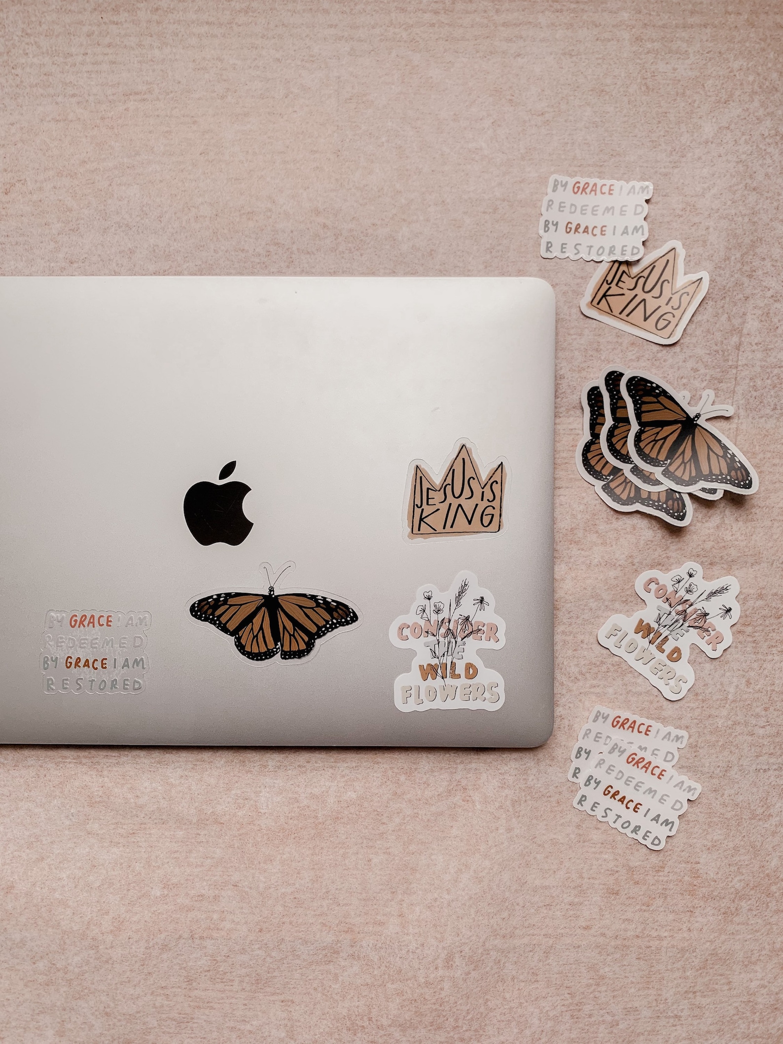 Jesus is King Sticker Clear Die Cut Vinyl Sticker - Etsy