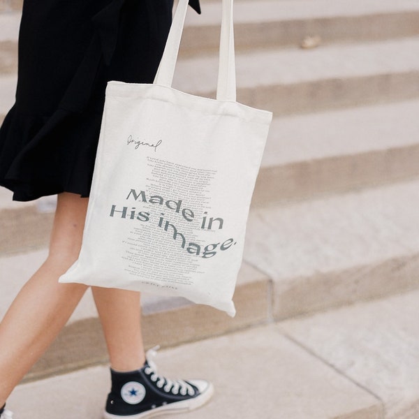 Christian Tote Bag Faith Based Gifts Womens Christian Gifts Bible Verse ...