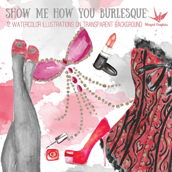 Burlesque Clip Art