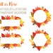 Fall is Here: Digital Watercolor Illustrations/ Clipart (autumn ...