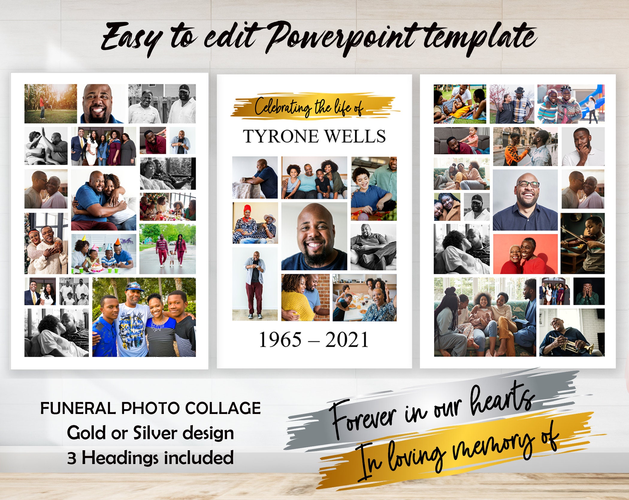 Plantilla De Collage De Powerpoint