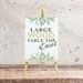 Wood Tabletop Easel, Table Top Easel for Sign, Natural Wood Easel ...