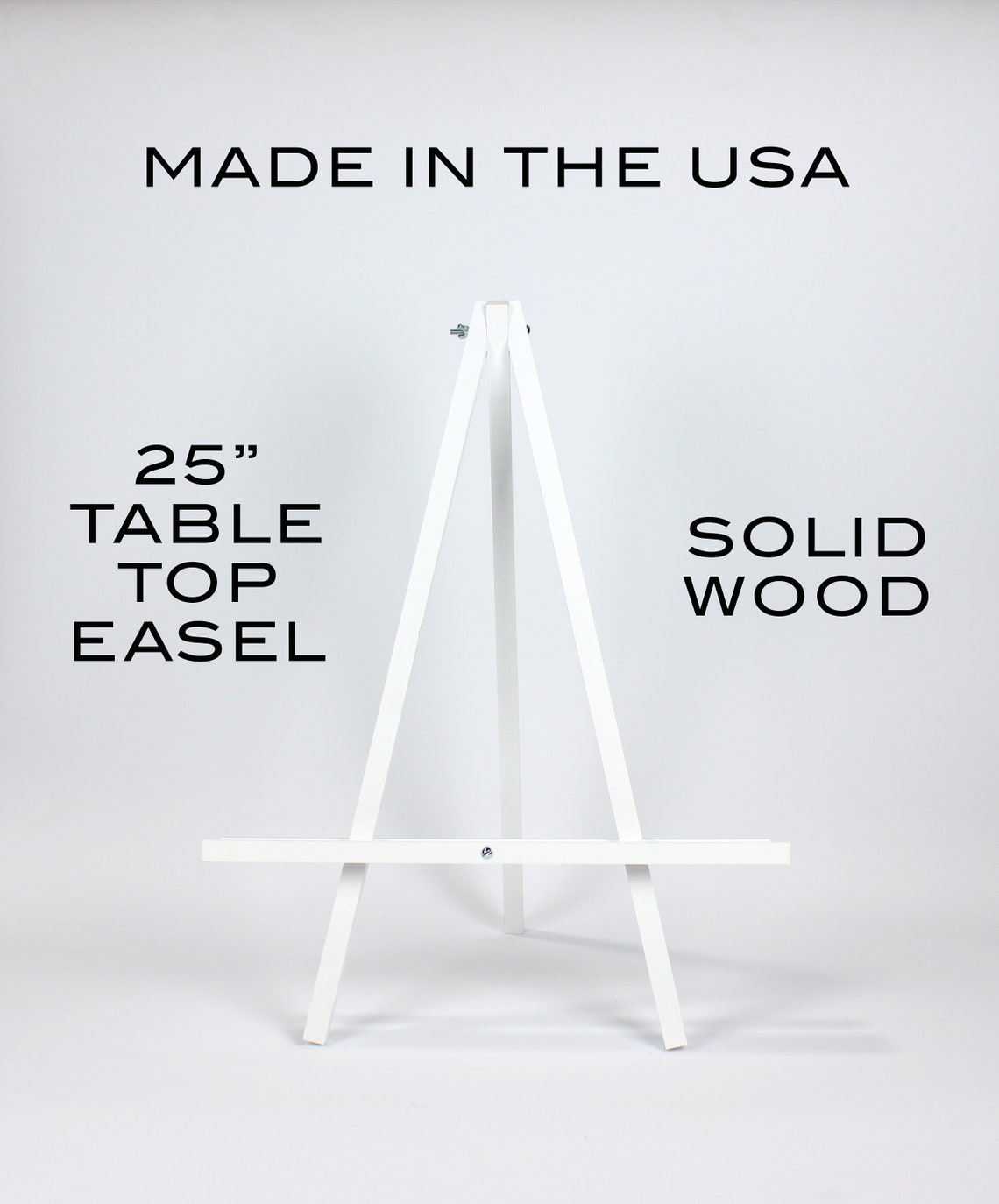 White Easel Stand Table Easel Wedding Sign Stand Easel for - Etsy