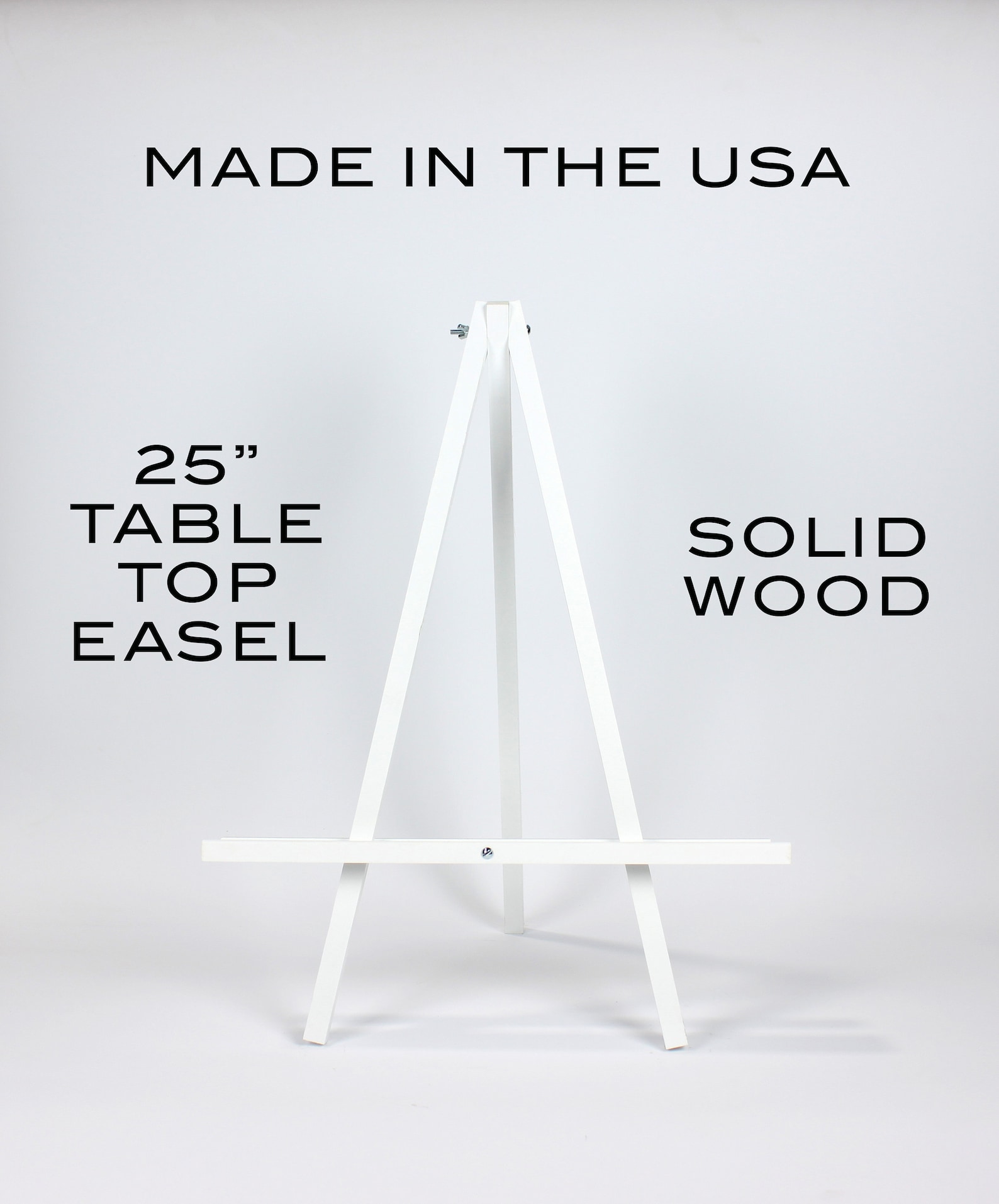 White Easel Stand, Table Easel, Wedding Sign Stand, Easel for Table ...