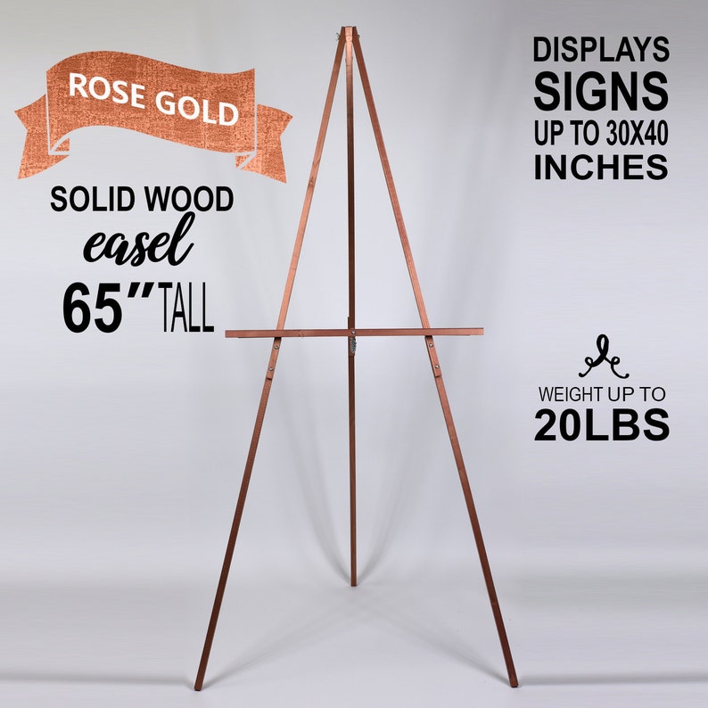 Bridal Shower Easel, Welcome Sign Easels for Signs, Chalkboard Easel ...