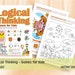 Logical Thinking Games for Kids Brain Teasers for Children Ages 8 64 ...