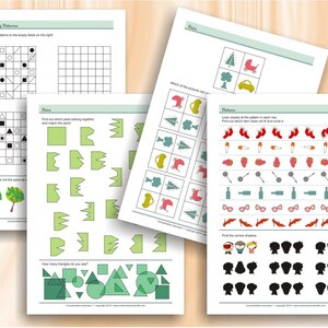 Concentration Exercises for Kids - Part 1 (age 6-9) | 43 Printable ...