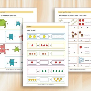 Little Math With Numbers 0-10 - Preschool & Kindergarten Math ...