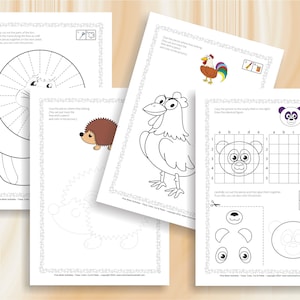 Fine Motor Activities - Trace, Color, Cut&paste | 65 Printable ...