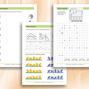 Visual Perception Activities Part 2 | 43 Printable Worksheets |download ...