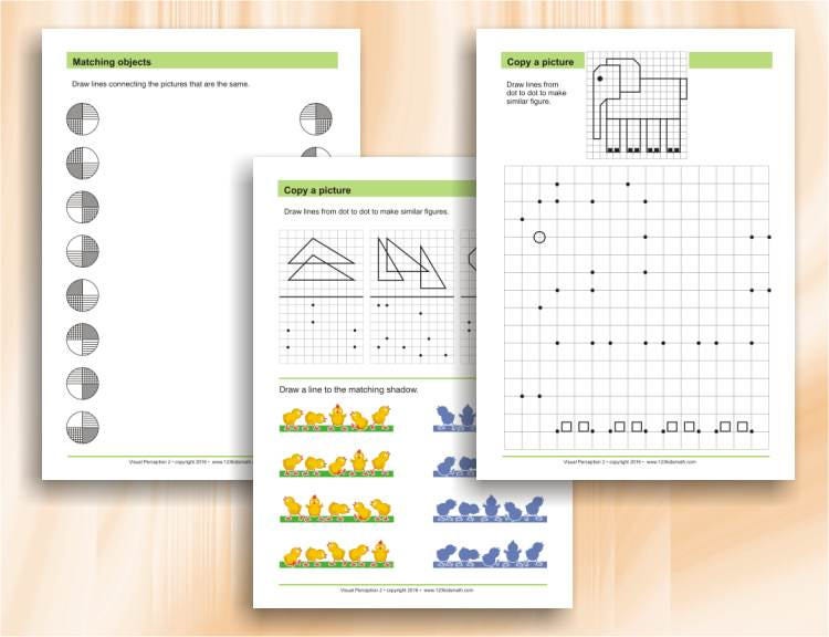 Visual Perception Activities Part 2 | 43 Printable Worksheets |download ...