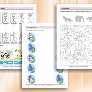 Visual Perception Activities | 41 Printable Worksheets With Solutions ...