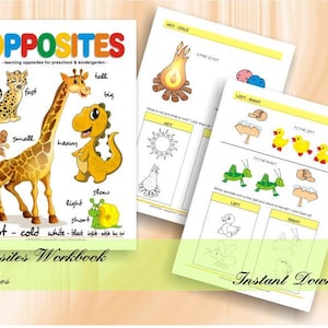 Opposites - Learning Opposites for Kindergarten Children - Download ...
