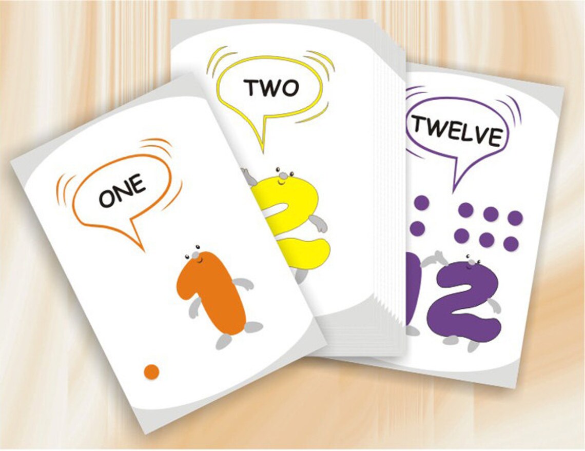 ABC Flashcards 123 Flashcards - Printable Alphabet & Number Flashcards ...