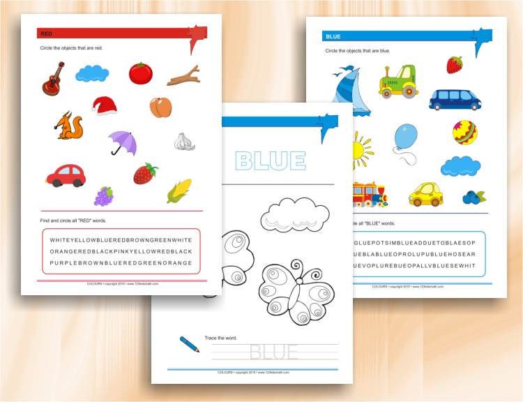 Colours - Learning Colours for Preschool Children - Download Digital ...