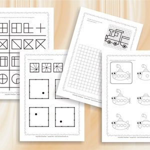 Visual Motor Worksheets - Exercises to Improve Fine Motor and Visuo ...