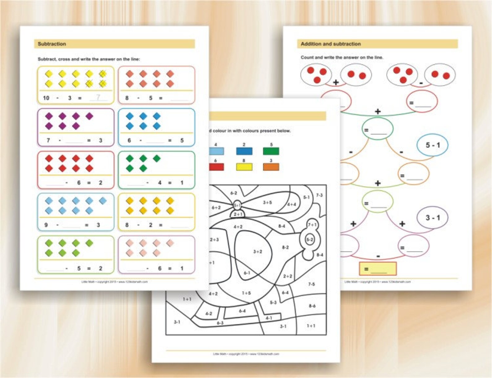 Little Math With Numbers 0-10 - Preschool & Kindergarten Math ...