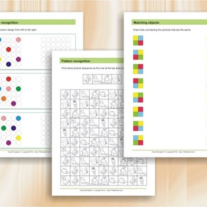 Visual Perception Activities Part 2 | 43 Printable Worksheets |download ...