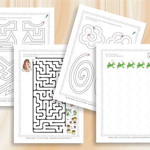 Fine Motor Activities - Trace, Color, Cut&paste | 65 Printable ...