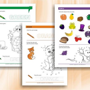 Colours - Learning Colours for Preschool Children - Download Digital ...
