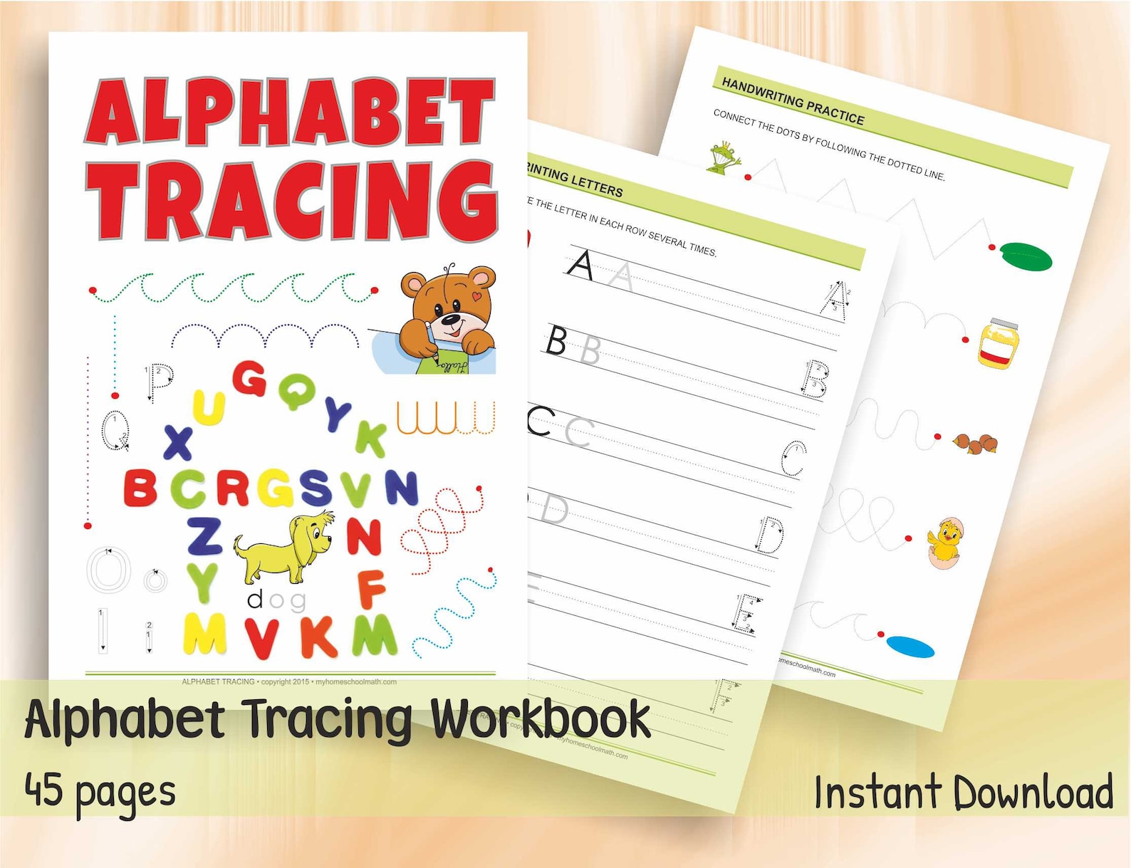 Alphabet Tracing | Worksheets for Preschool and Kindergarten - Download ...