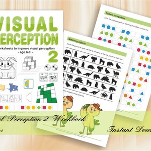 Visual Perception Activities Part 2 | 43 Printable Worksheets |download ...