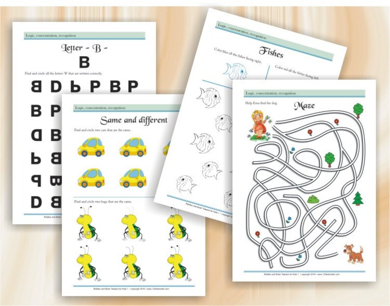 Riddles and Brain Teasers for Kids (age 5-8) | Worksheets With ...