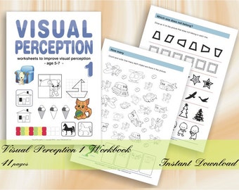 Visual Perception Activities 41 Printable Worksheets With Solutions ...