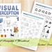 Visual Perception Activities | 40 Printable Worksheets |download ...