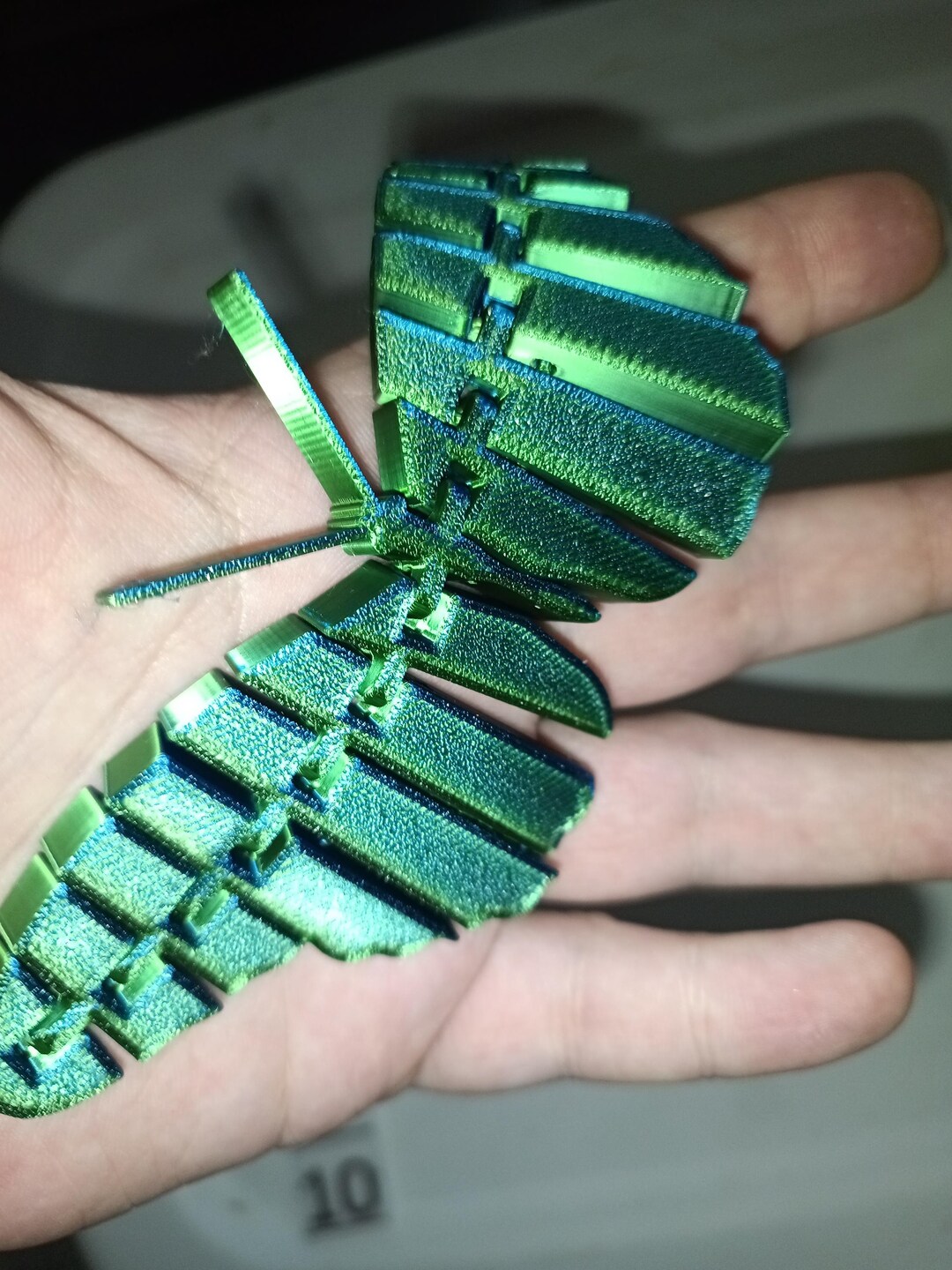 Articulated Butterfly MYSTERY COLOR Moving Joints FIDGET Toy 3d Printed ...