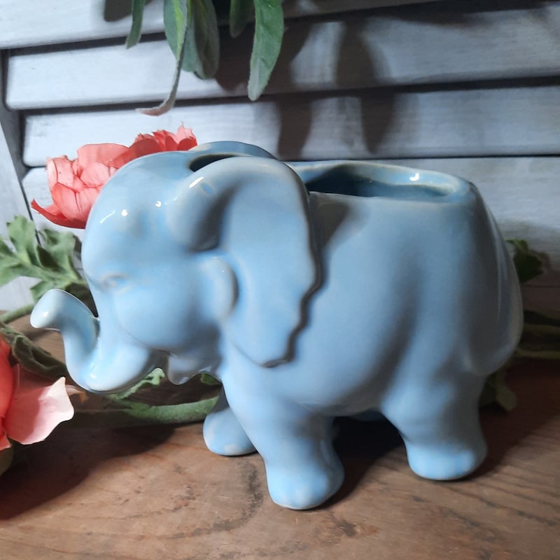 Ceramic Elephants - Etsy