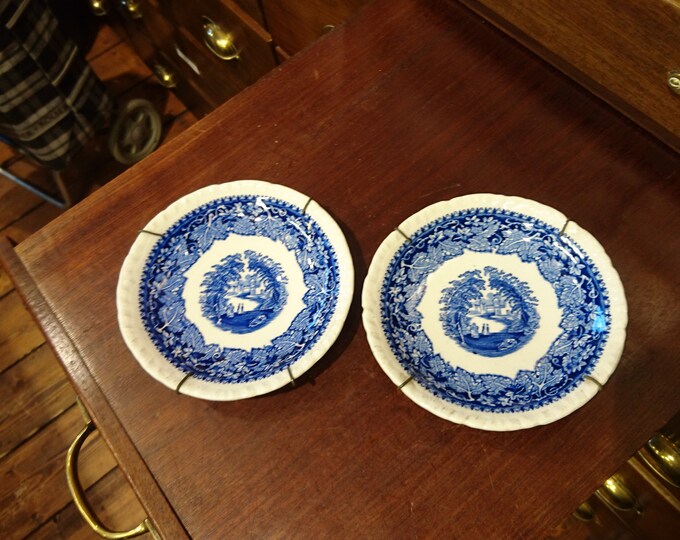 2 Masons Vista Plates, Masons Vista England, Masons Vista, Ironstone ...