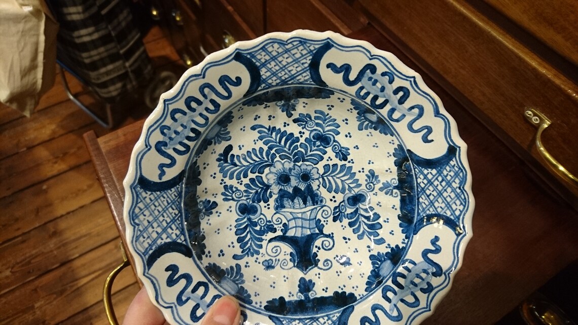 Dutch Delft Plate Dutch Plate Dutch Earthenware Delft - Etsy