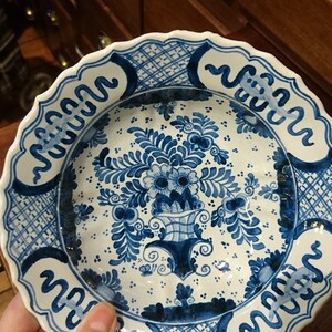 Dutch Delft Plate, Dutch Plate, Dutch Earthenware, Delft Plate, Delft ...