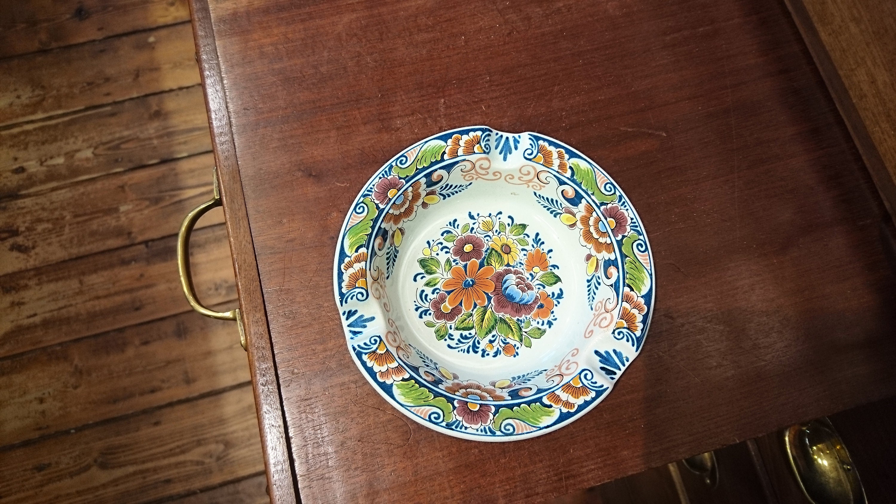Dutch Delft Ashtray Dutch Ashtray Dutch Earthenware Delft - Etsy