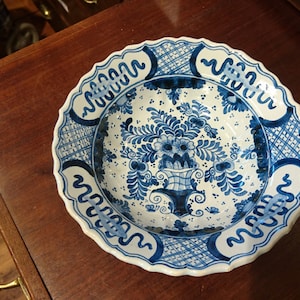 Dutch Delft Plate, Dutch Plate, Dutch Earthenware, Delft Plate, Delft ...