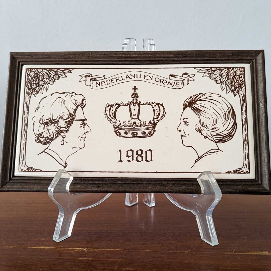 Royal Family Plate, Dutch Rembrance Plate, Oranje Royal Family, Beatrix ...