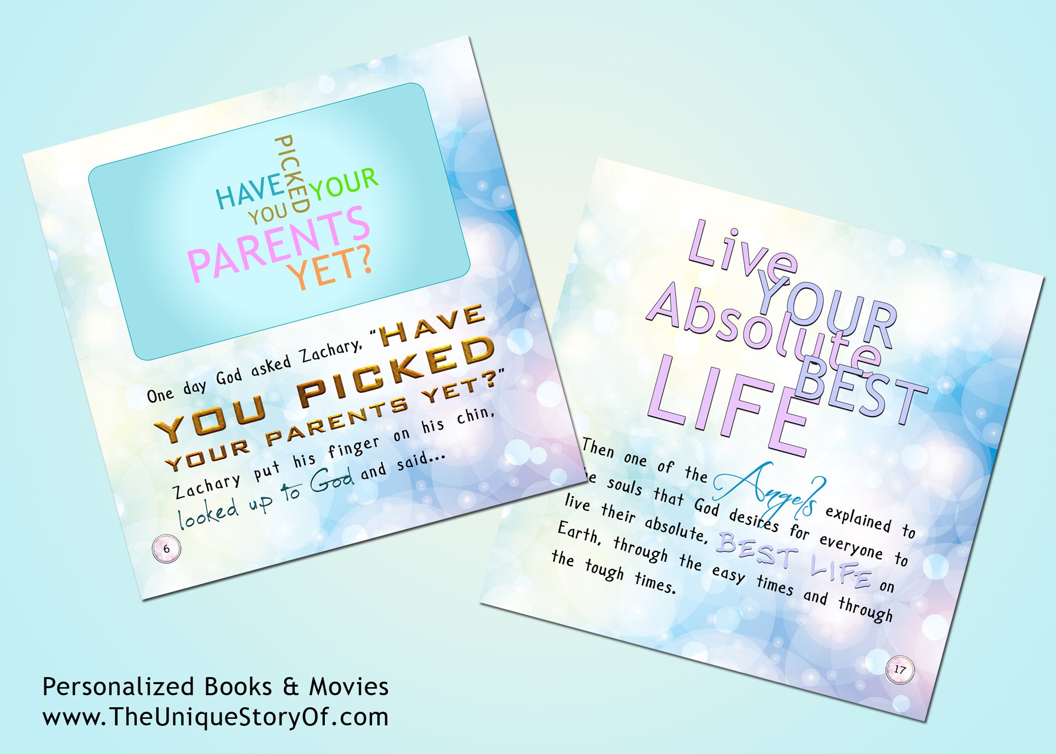 Unique children's personalized movie book & DVD saying | Etsy