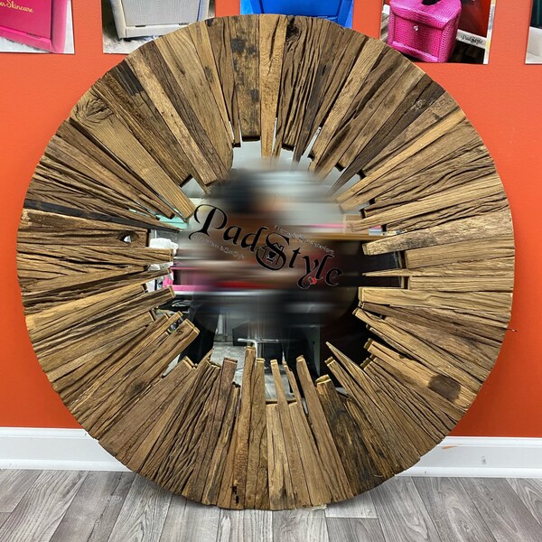 Rustic Mirror - Etsy