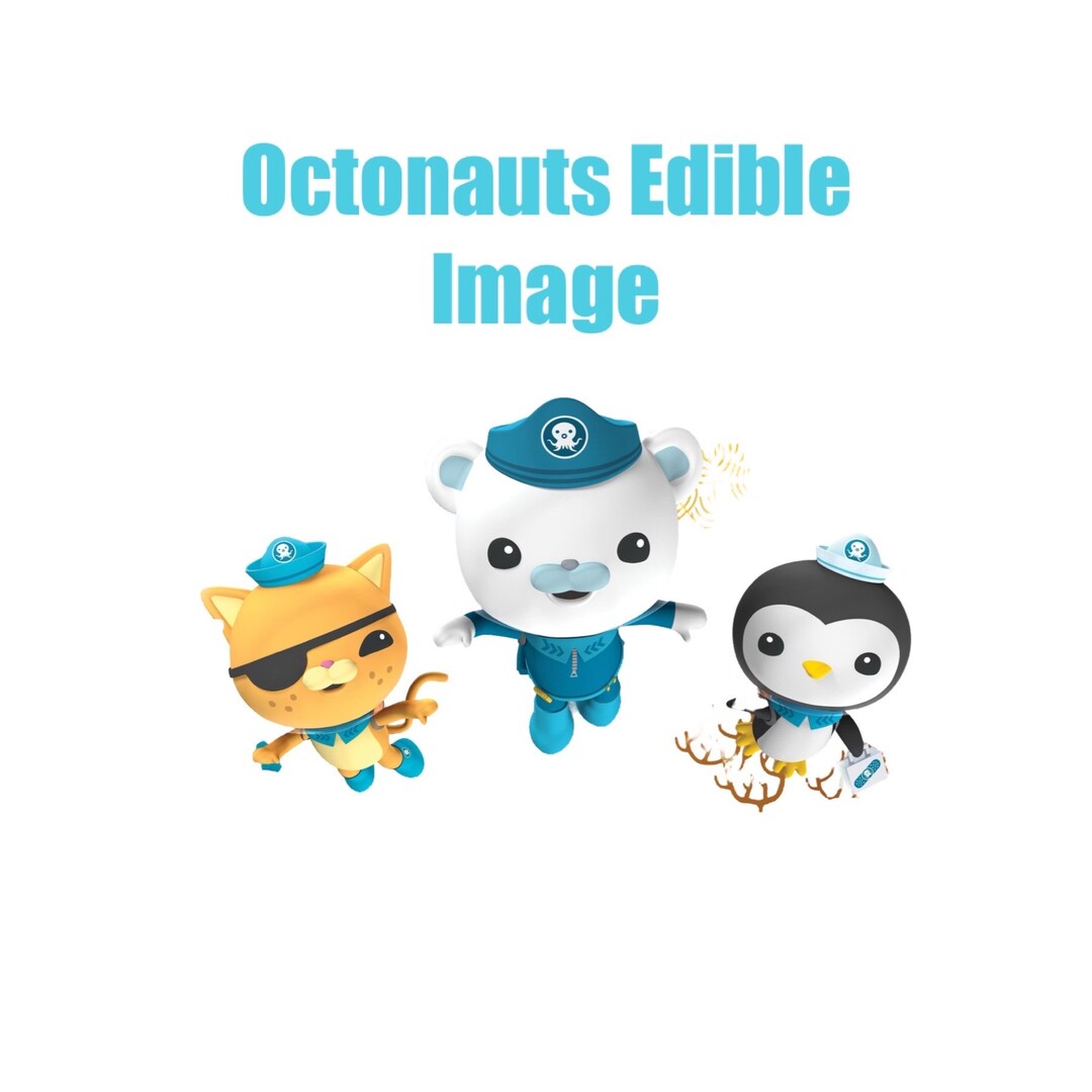 Octonauts Cake Topper Edible Octonauts Cake - Etsy