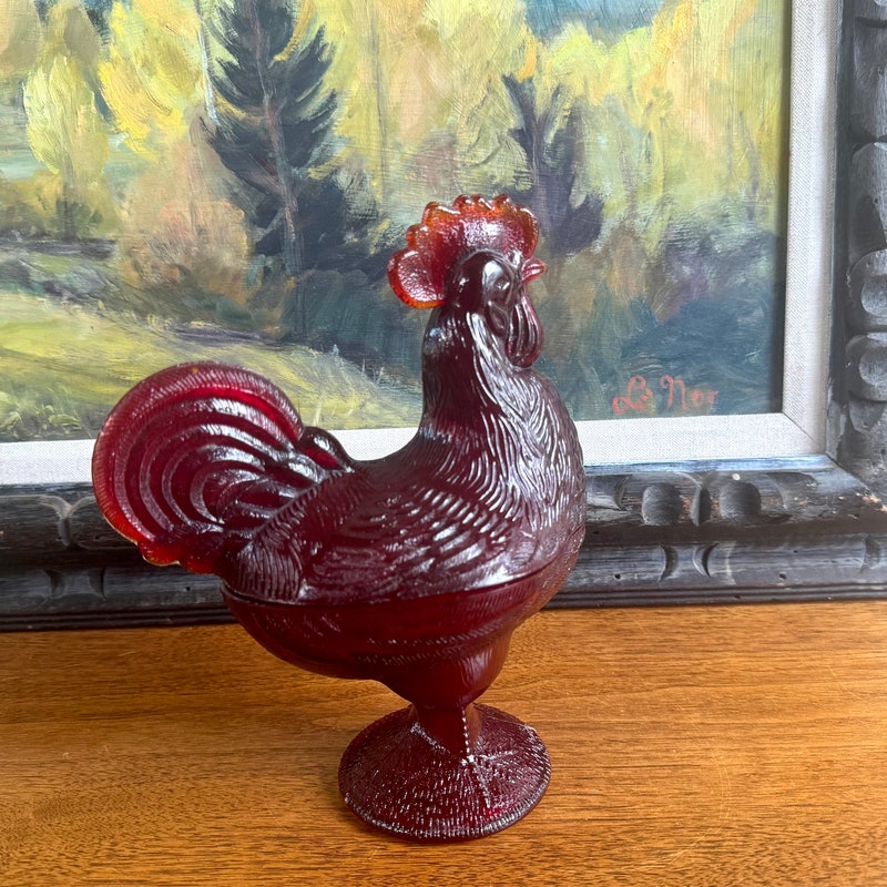 Rooster Candy Dish - Etsy