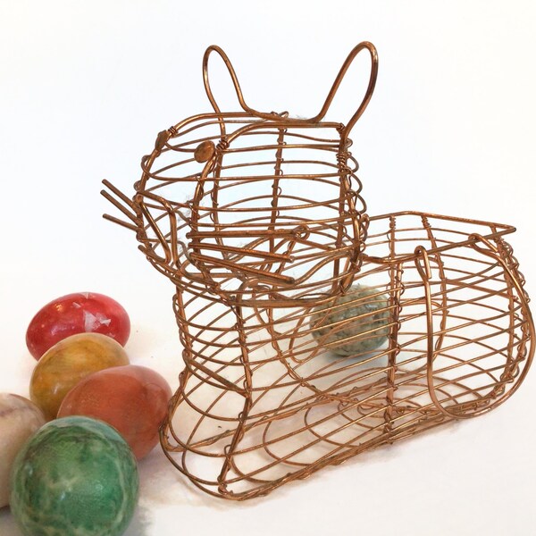 Wire Heart Basket - Etsy