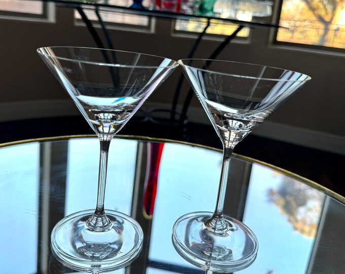 Vintage Martini Glasses, Riedel Glasses, Modern Martini Glasses ...